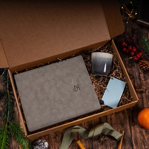 Seturi cadouri de Craciun corporate - piele PU | UNIKA